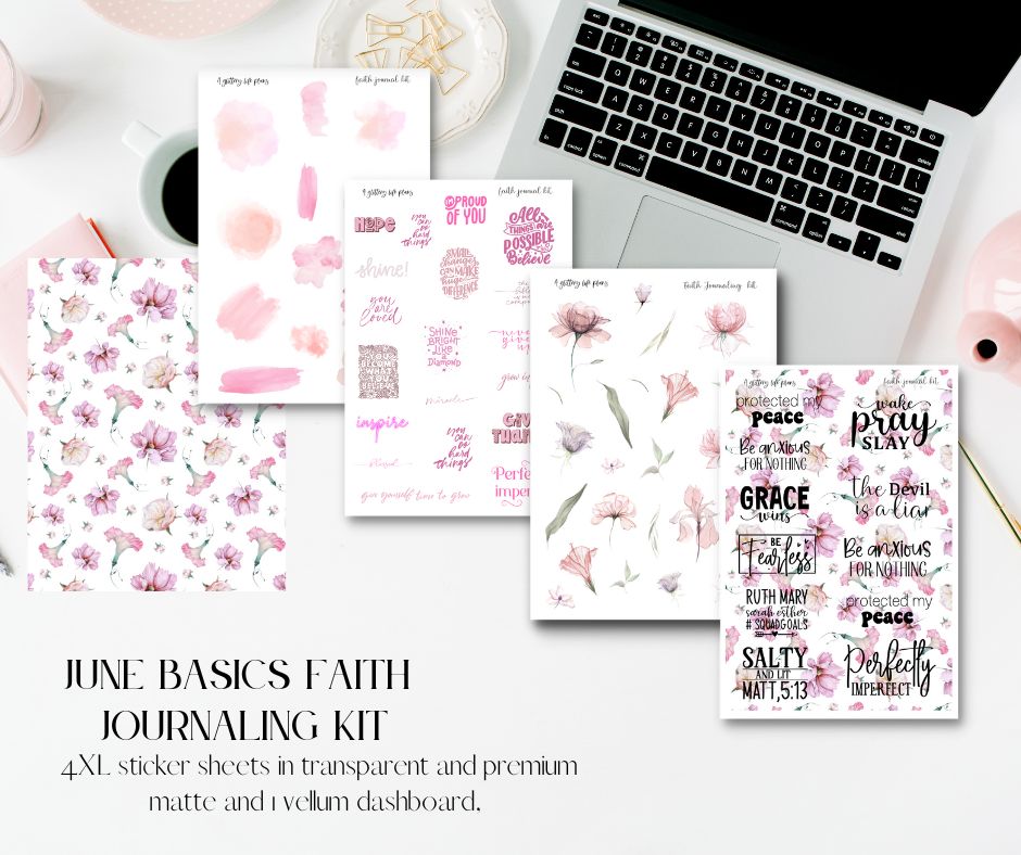 Essentials Faith Journaling Bundle for Bible Journaling – A Glittery ...